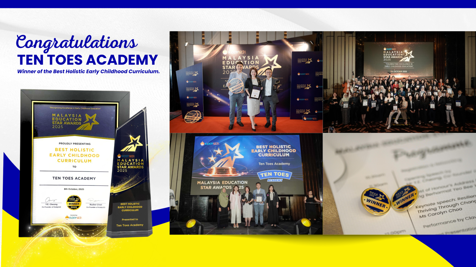 Ten Toes Academy Wins at MESA 2025 – TenToes – Malaysia Best ...